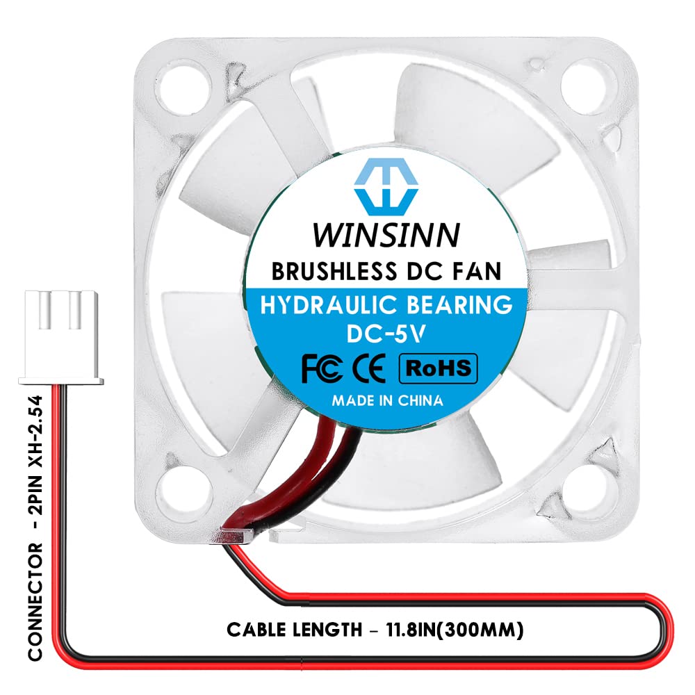 Snapklik.com : WINSINN 30mm RGB Fan 5V, LED Colorful 3D Printer Micro 5 ...