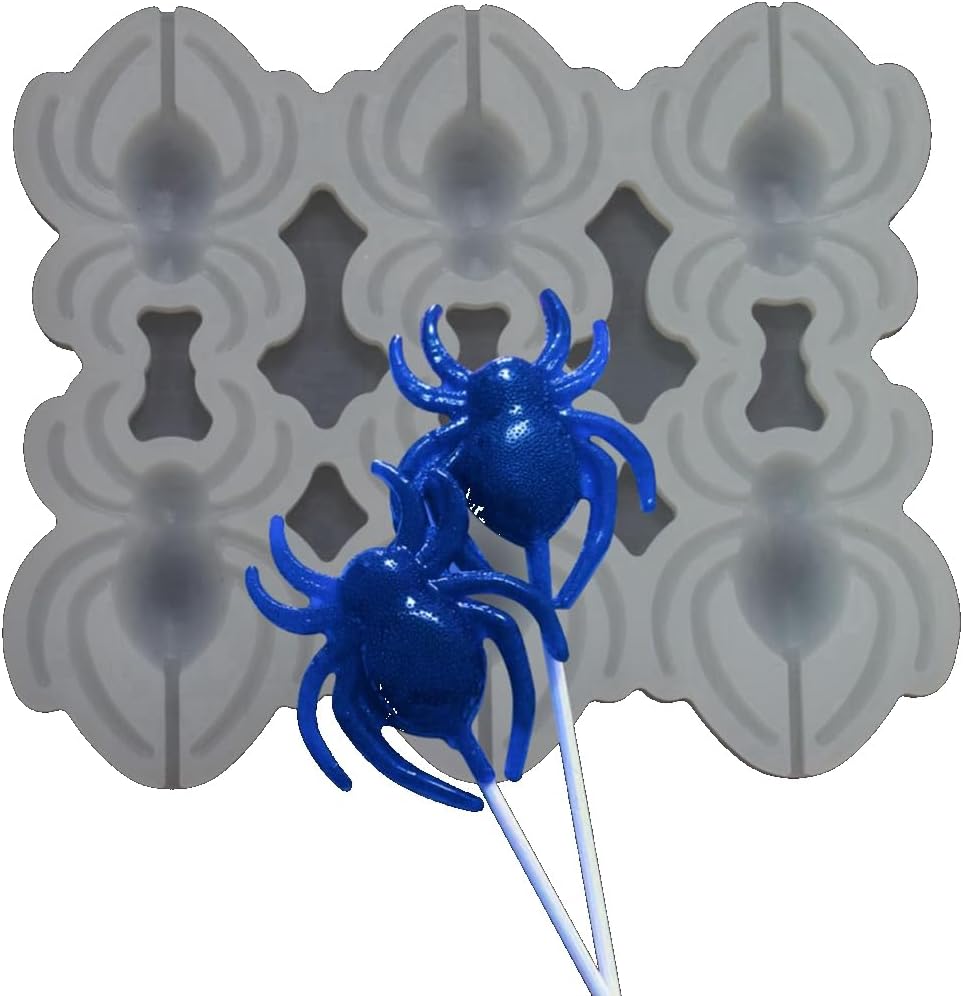 Amazon.com: SpinningLeaf Spider Sandwich Cookie Chocolate Candy Mold ...