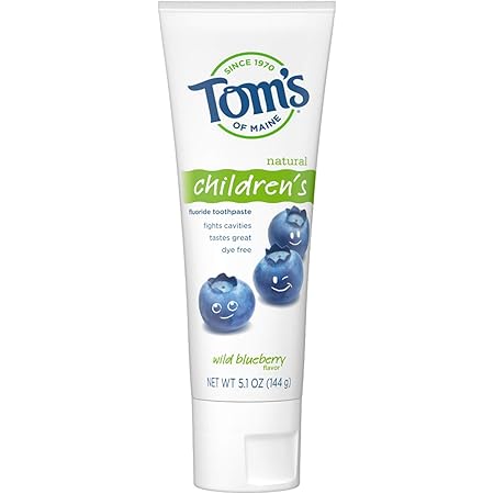 Amazon.com: Tom's of Maine ADA Approved Fluoride Children's Toothpaste ...
