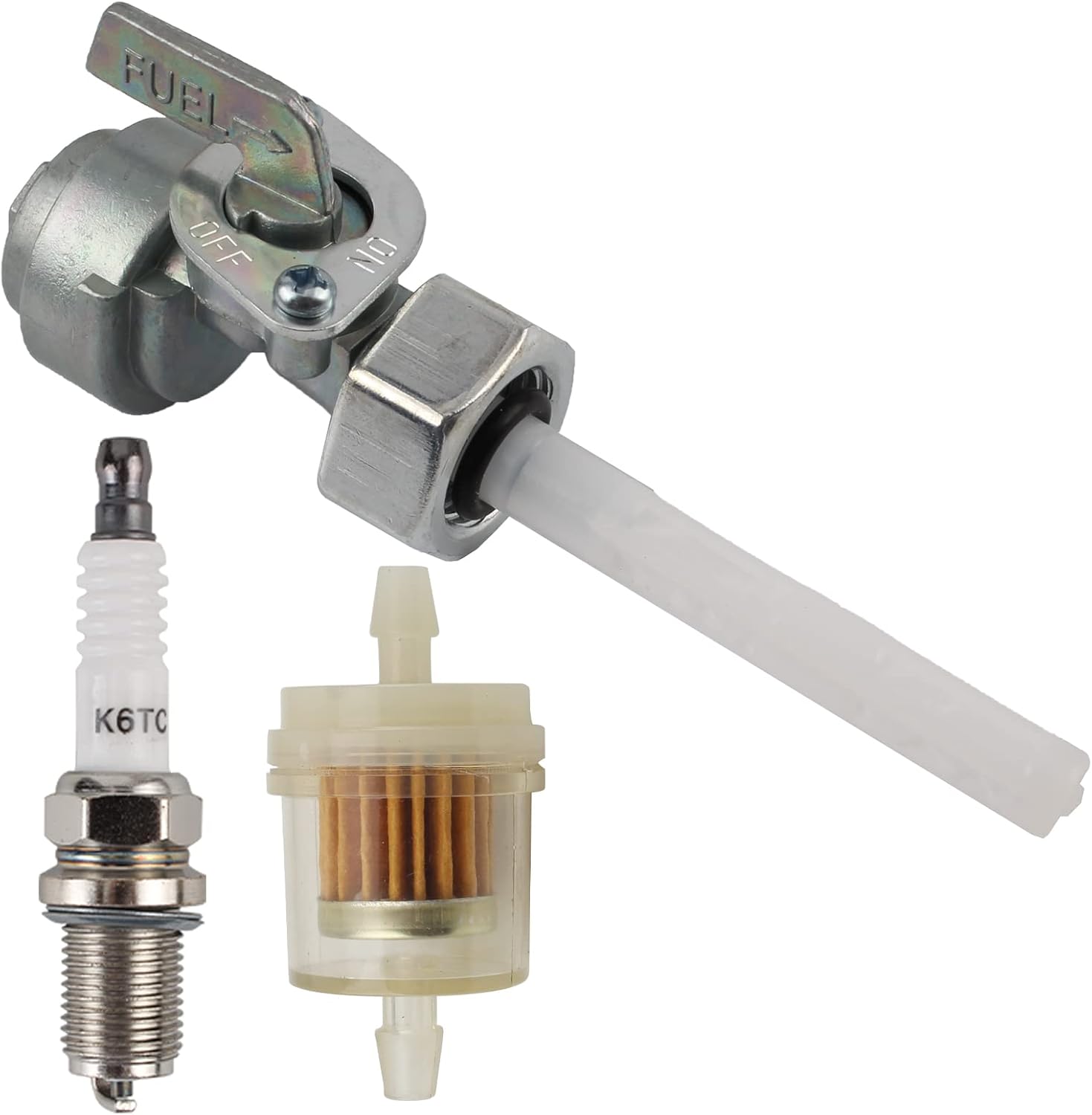 Amazon.com: Fuel Tank Shut Off Valve, Fuel Tank Switch Petcock for 5 ...