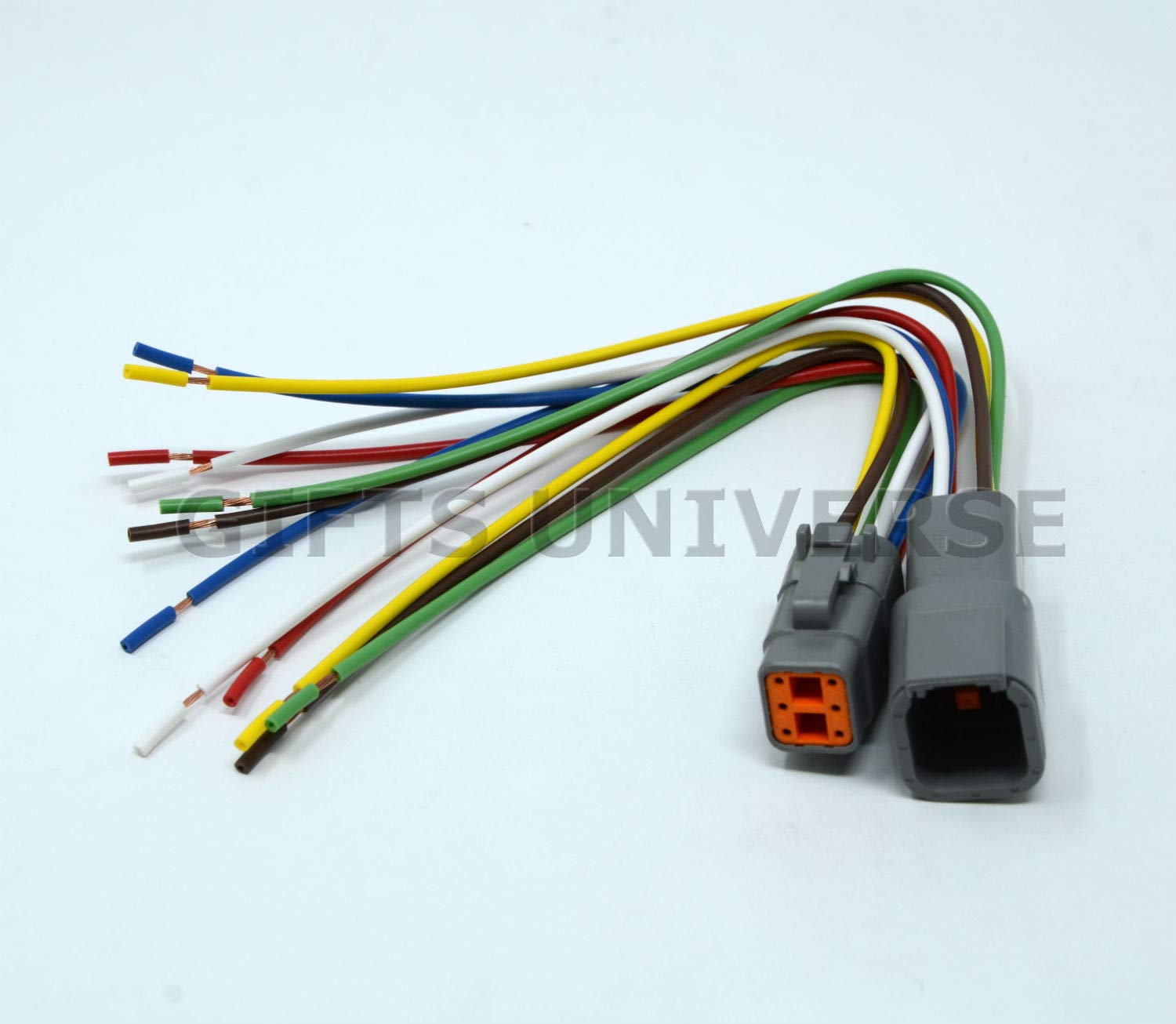 Buy Deutsch DTM 6-Pin Pigtail Kit, 20AWG GPT Wires, Made in USA Online ...