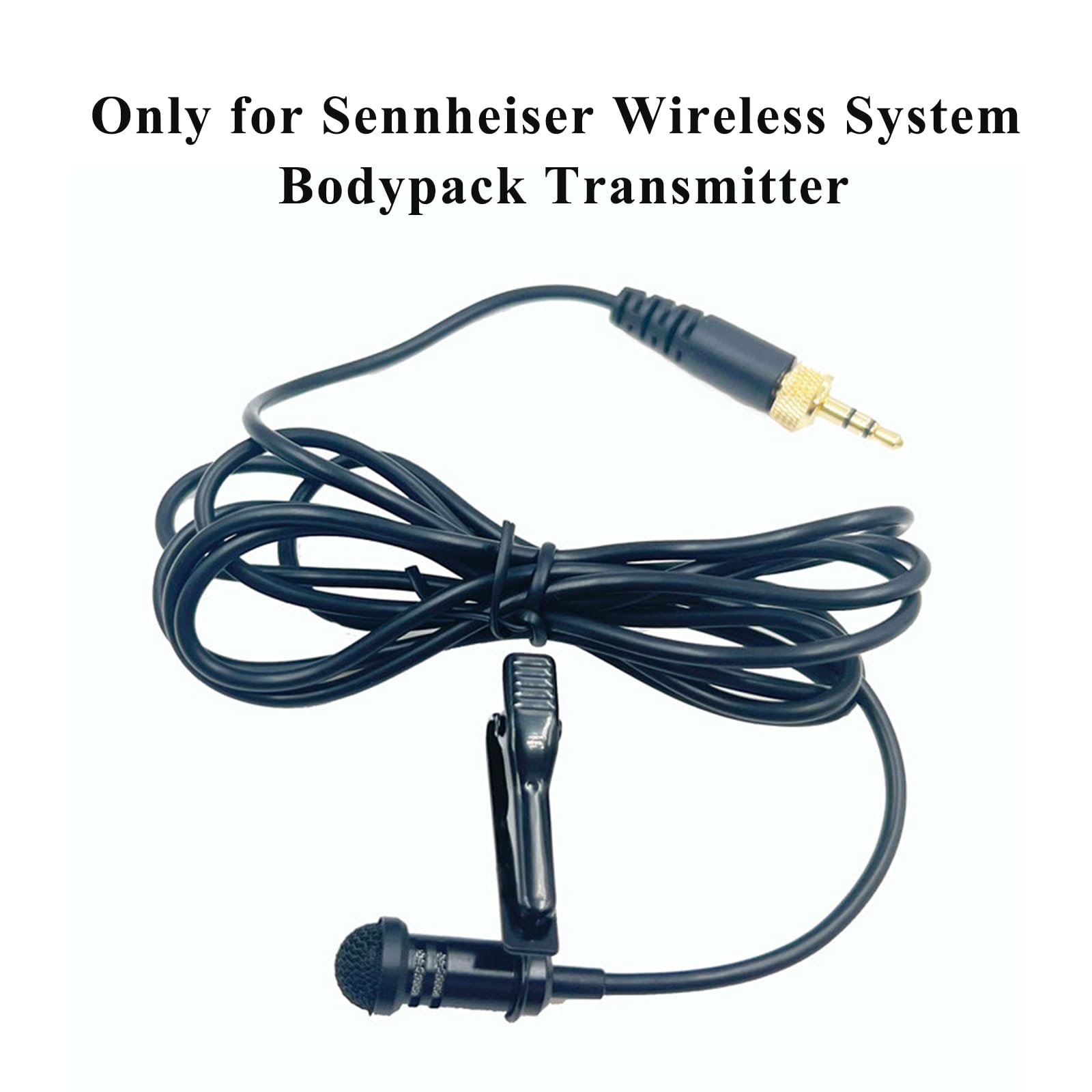 MICMXMO Lavalier Lapel Microphone 3.5 mm for Sennheiser Wireless System ...
