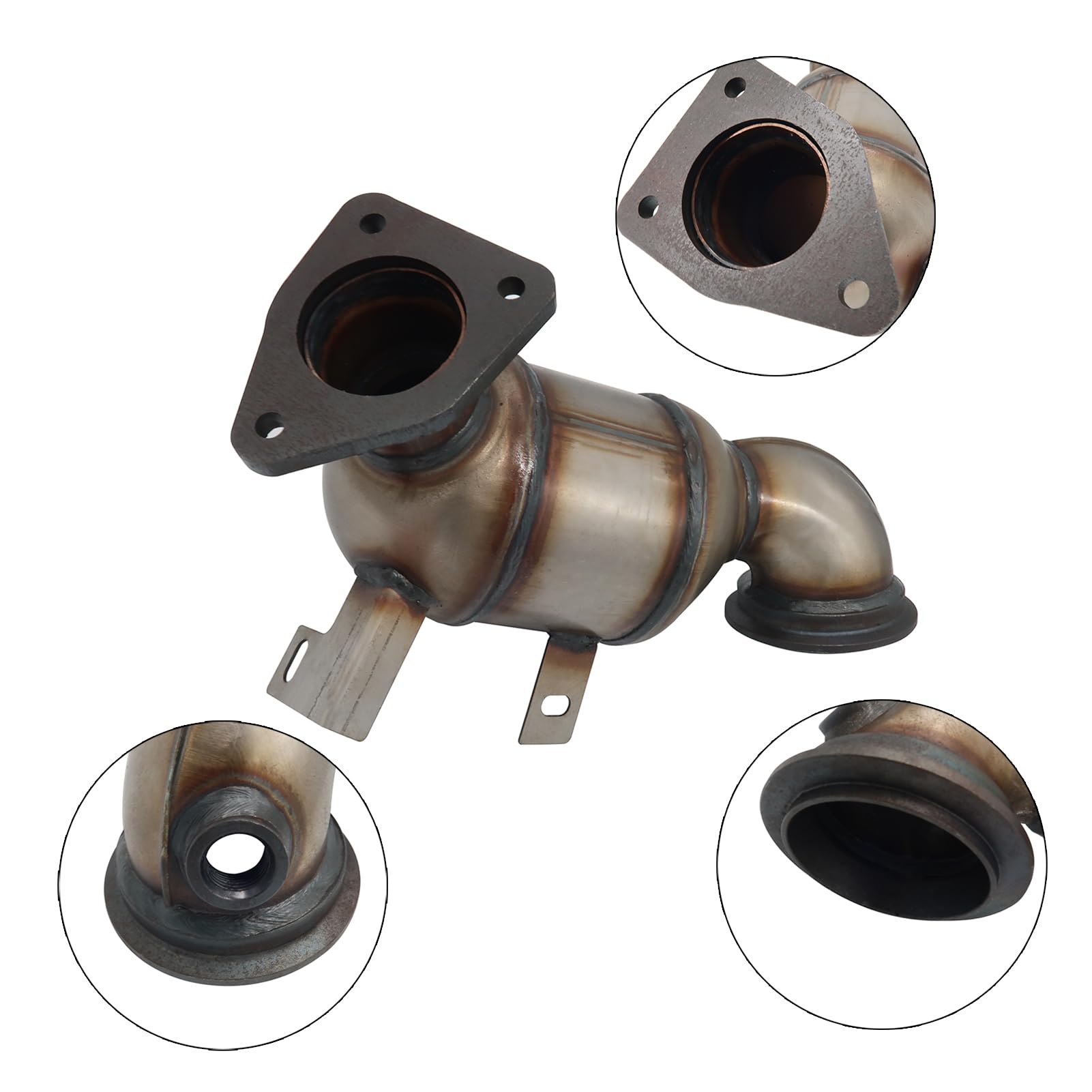 PeekeyNOx Manifold Catalytic Converter, Compatible with Chevy Cruze ...