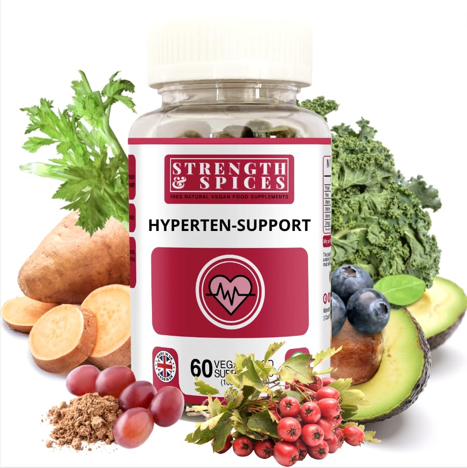 Amazon.com: Strength & Spices Hypertensupport 100% Natural Supplement ...