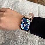 Amazon | 【テストする女性誌「LDK」ベストバイ受賞】 MONOMAM Primo スマートウォッチ レディース 小さめ iPhone対応 アンドロイド対応 AMOLED 常時表示 ...