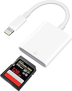 Amazon.co.jp: SDカードリーダー iPhone 【2025新登場 MFi認証品】ライトニング sd カードリーダー iPhone/iPadに適用 設定不要 デジカメ スマホ転送 ...
