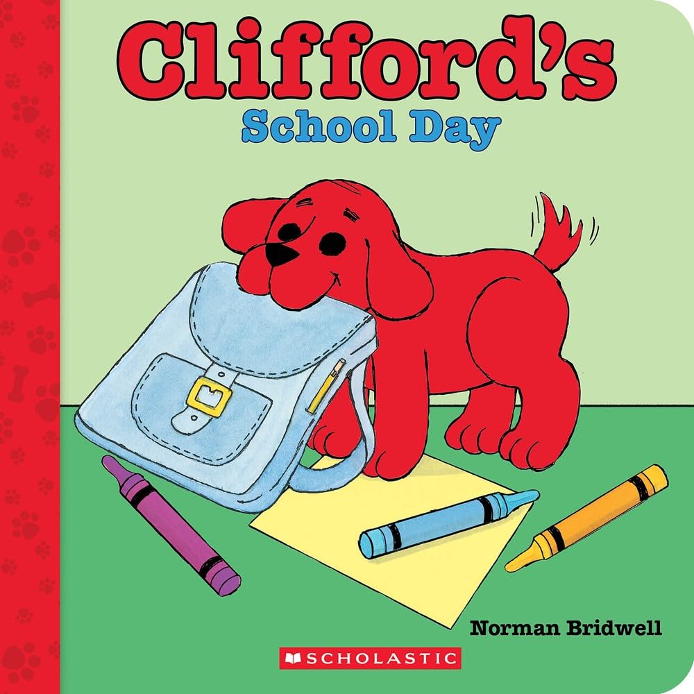 Clifford's School Day (Board Book) (Clifford Board Books): Bridwell ...