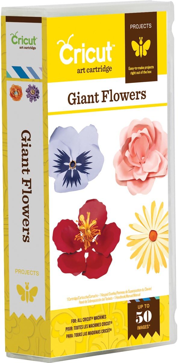 Cricut 2001194 Giant Flowers Cartridge : Amazon.ca: Home
