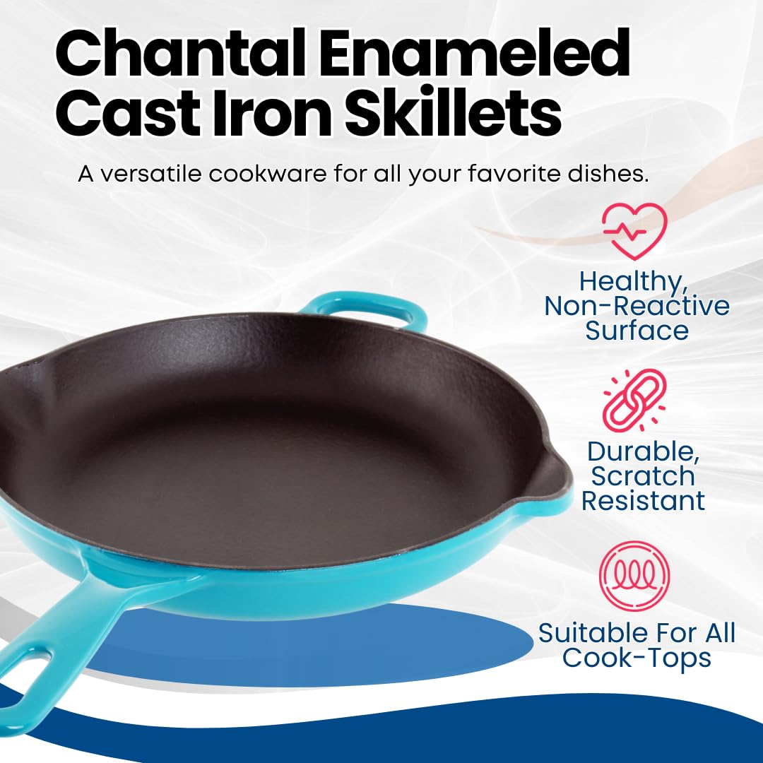 Chantal Enamel Cast Iron Cookware Cast Iron Cookware – Chantal