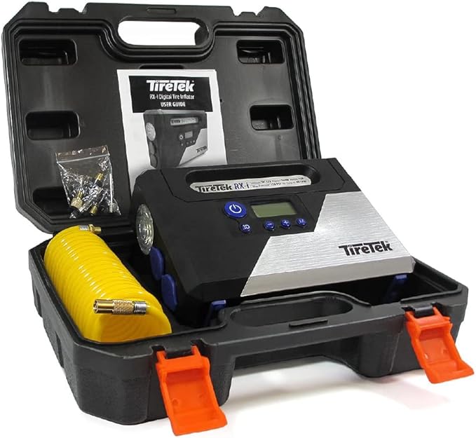 TireTek Luchtpomp, elektrische autobandenpomp, draagbare perslucht ...