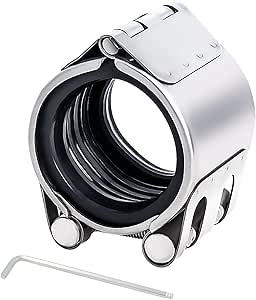 Pipe Repair Clamp (1.85-2 Inch) Copper/Water Pipe Leak Sealer ...