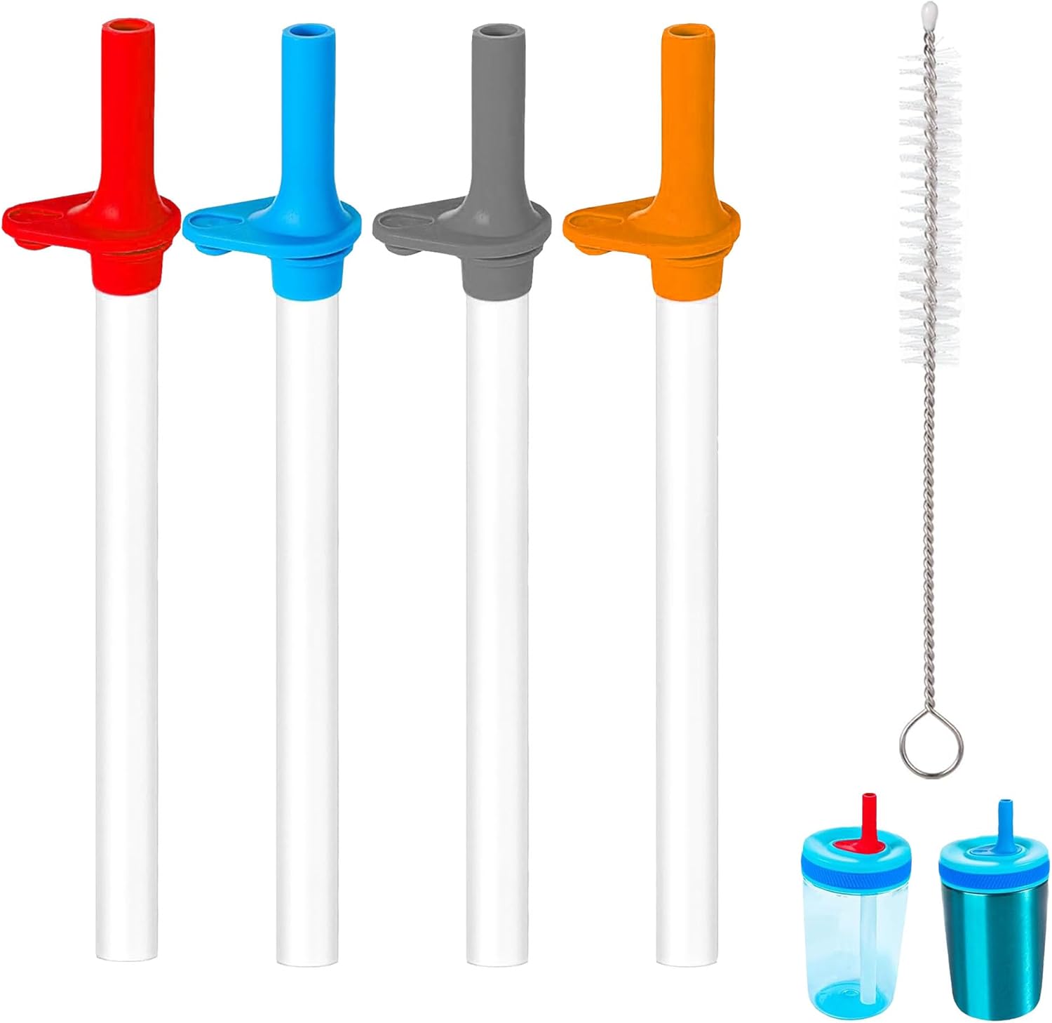 Amazon.com: 4Pcs Replacement Straws and Bite Valve Compatible for Zak ...