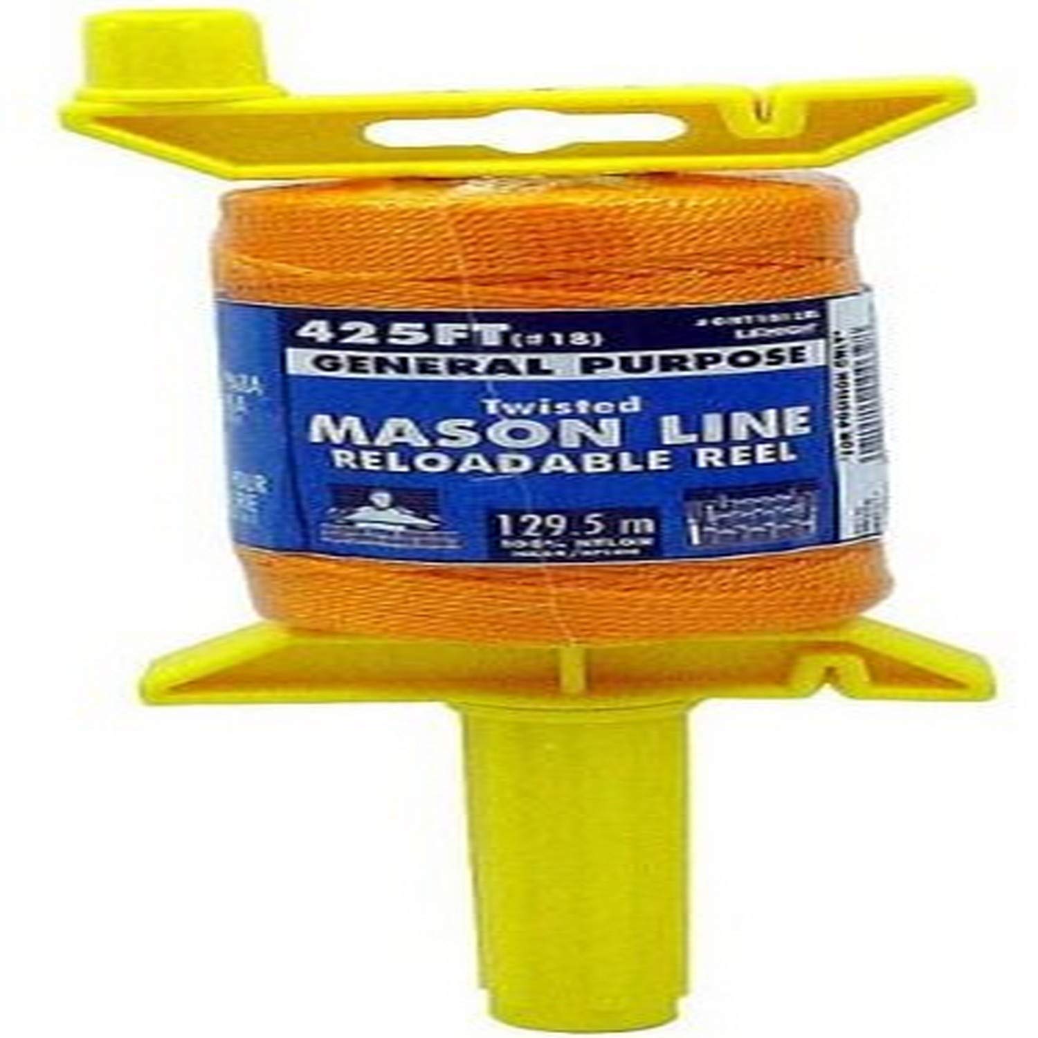 Lehigh Group GNT1812RL Twisted Mason Line On Reloadable Reel, 425 ...