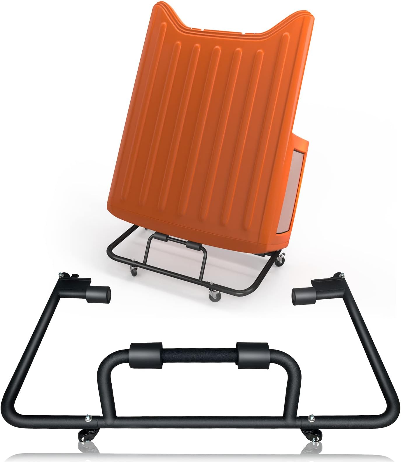 Amazon.com: Vijay Hard Top Carrier Storage Cart Rack Sliding Fits 1987-2024 Wrangler YJ TJ JK ...