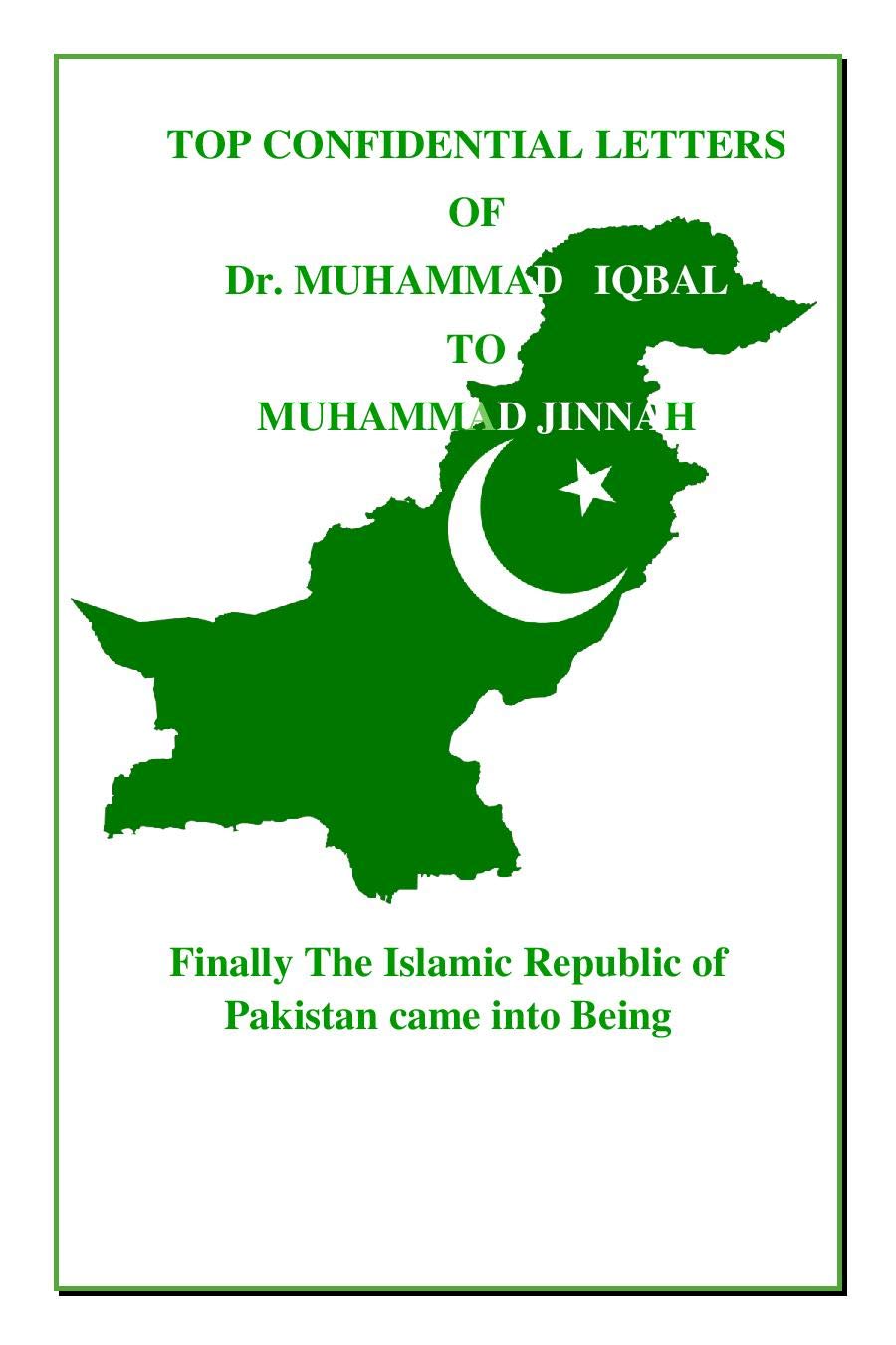 Amazon.com: Letters of Iqbal to Jinnah: Allama Iqbal's Letters eBook ...