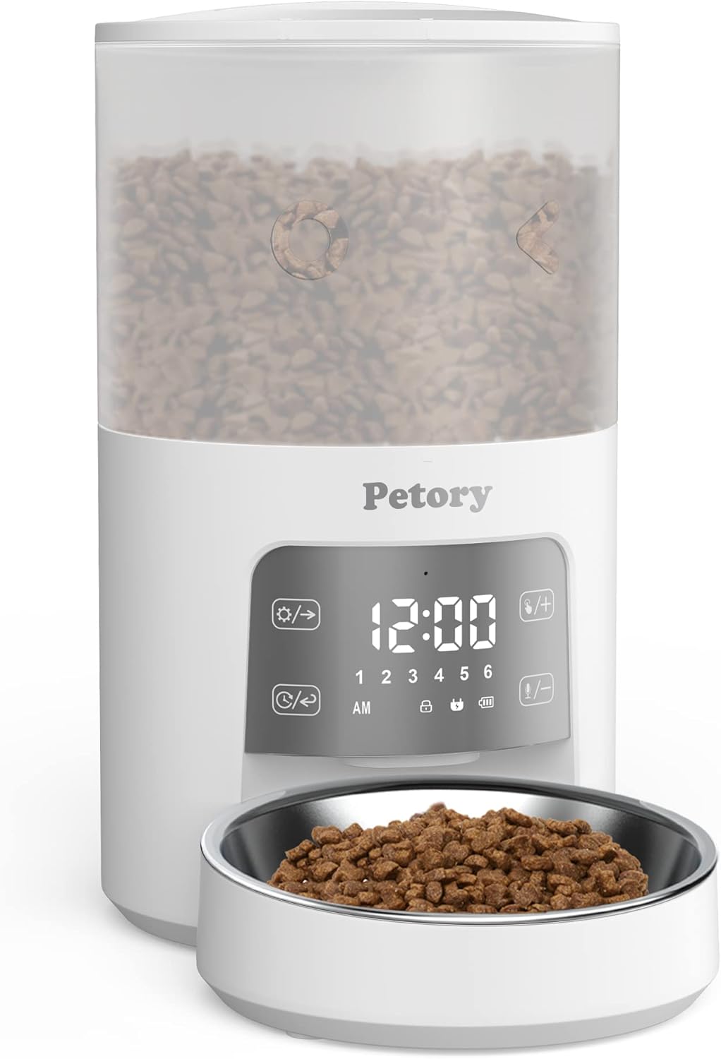 Amazon.com : Petory Timed Automatic Cat Feeders - 4L Cat Dry Food ...
