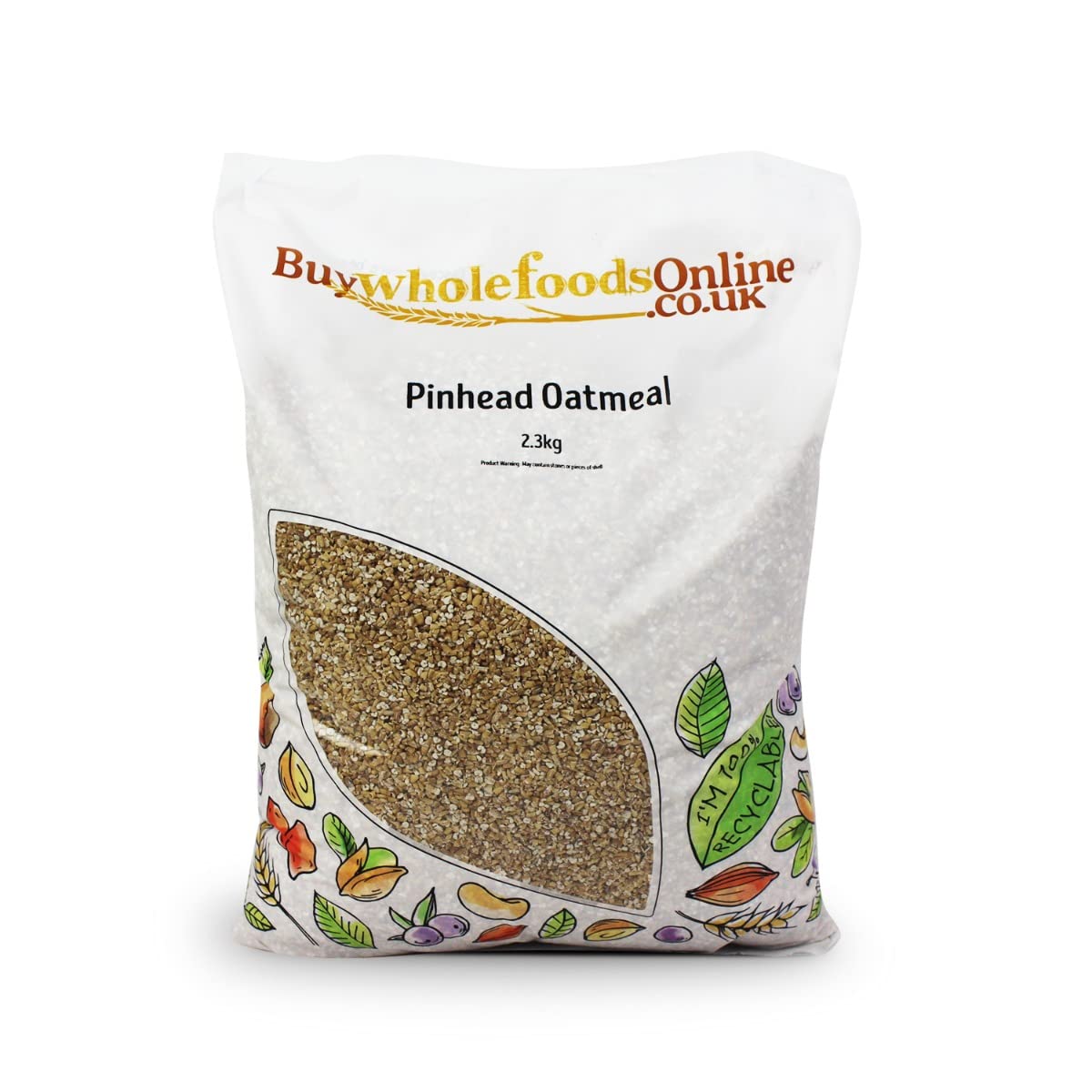 Oatmeal Pinhead 2.3kg (BWFO) : Amazon.co.uk: Grocery