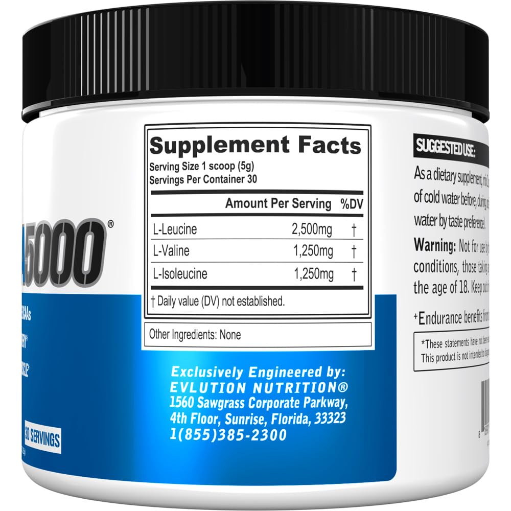 Snapklik.com : EVL BCAAs Amino Acids Powder - BCAA Powder Post Workout ...