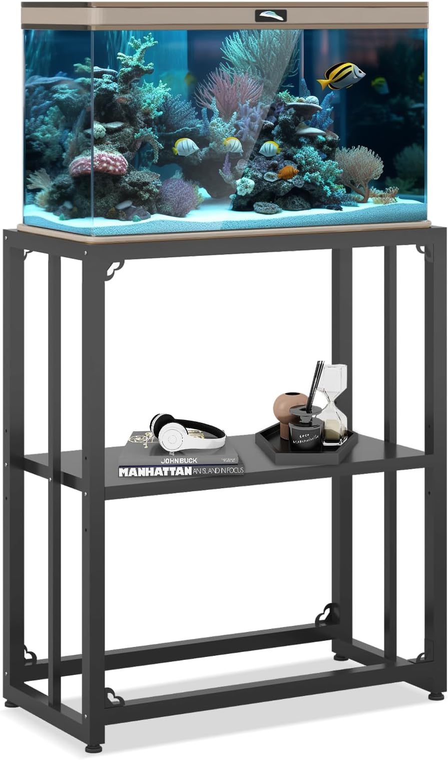 Amazon.com: Grehitk Fish Tank Stand, 20 Gallon Aquarium Stand, Metal ...