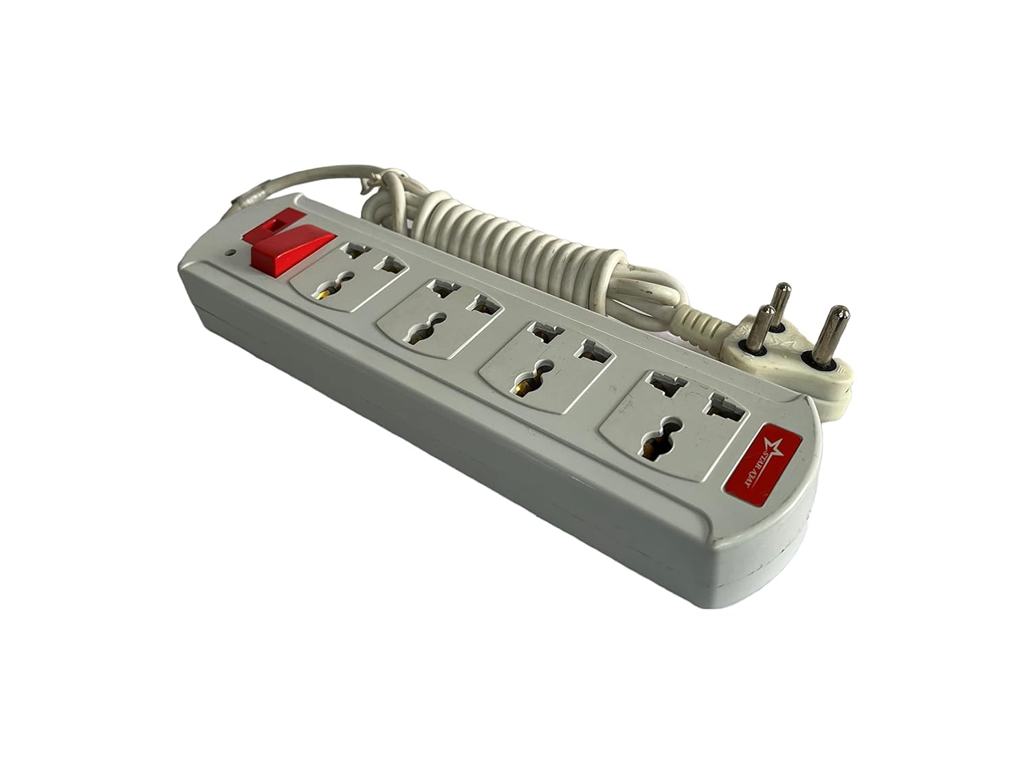 Buy Star Ajay Apple Extension Board (6 Socket 1 Switch) with 4 mtr ...