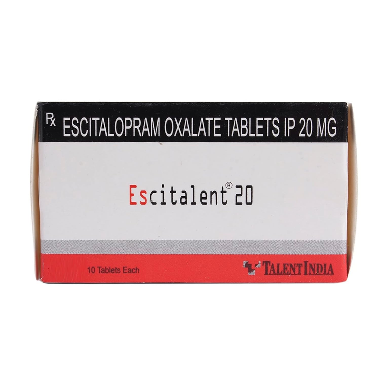 ESCITALENT 20MG - Strip of 10 Tablets : Amazon.in: Health & Personal Care