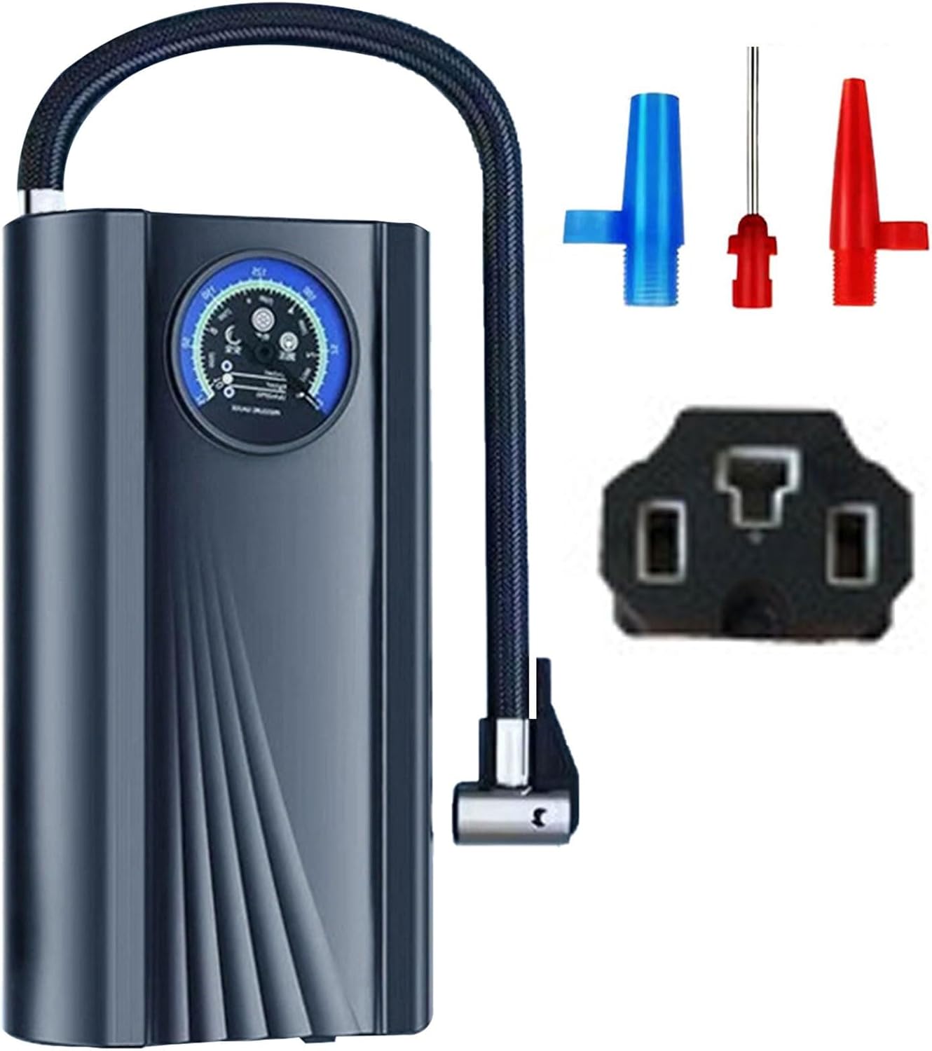 Plug In Tyre InflatorPortable Air Compressor, Corded Bicycle Pump, Tyre ...