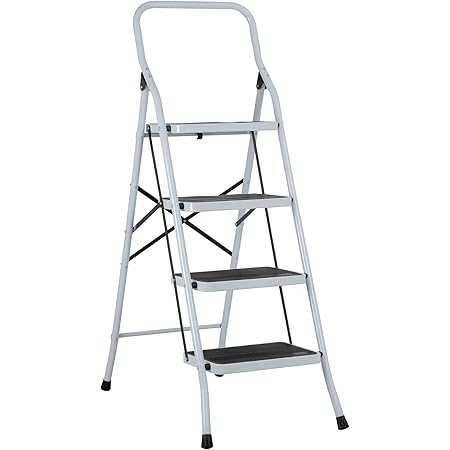 Truper TABU-2, Taburete de 2 escalones, Peldaños antiderrapantes ...