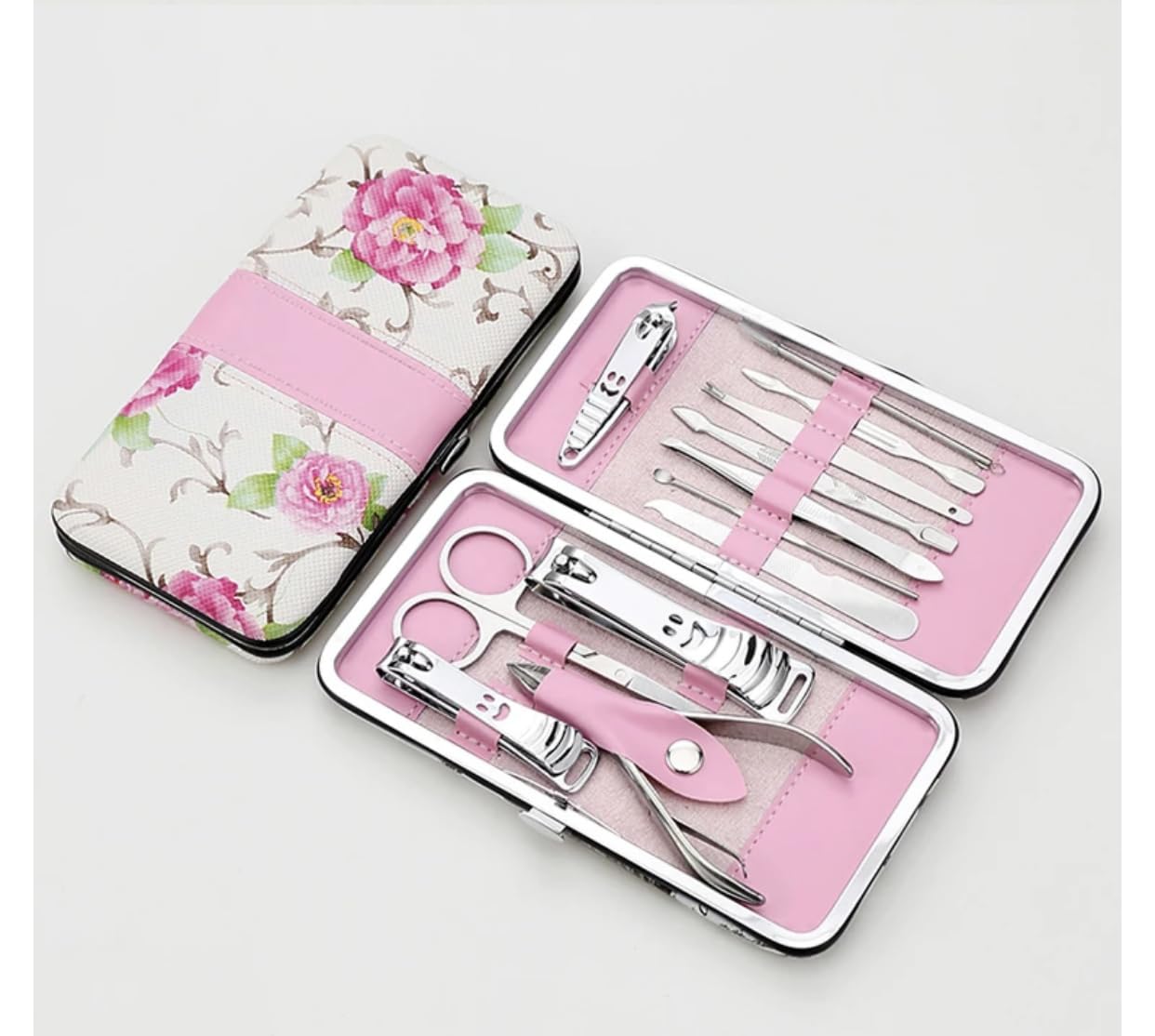 Excellent Durable Quality 12 pcs Professional 100% Stainless steel Nail ...