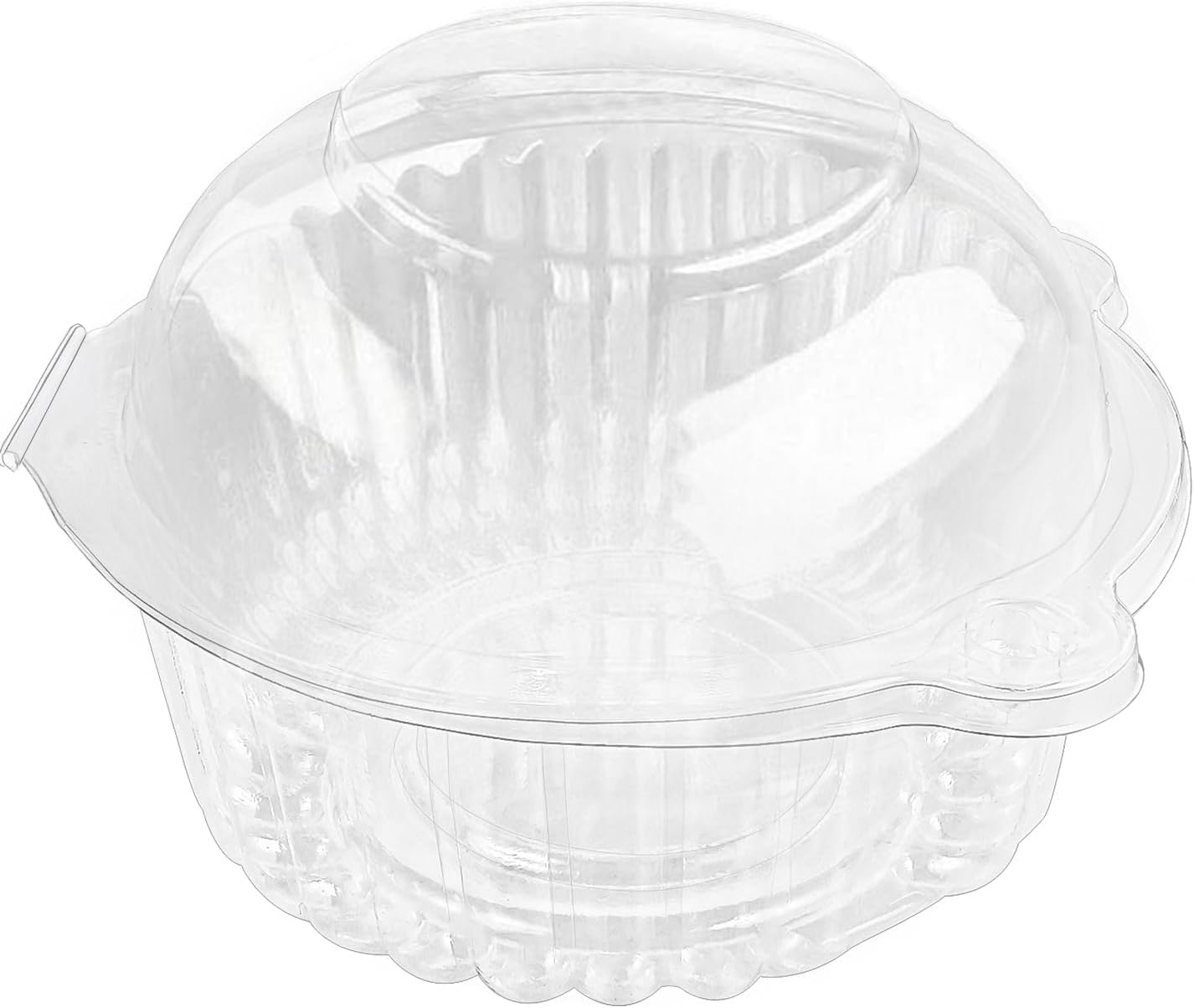 Amazon.com: Dyrfolm 50 Pack Cupcake Holders Individual,Plastic Single ...
