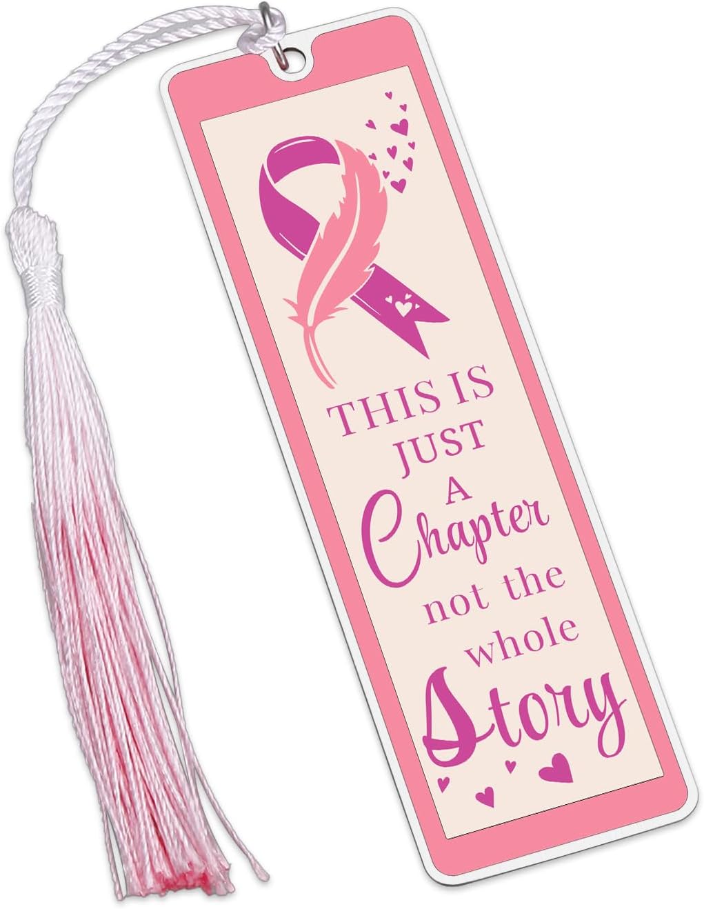 Amazon.com: Breast Cancer Gifts for Woman Inspirational Metel Pink ...