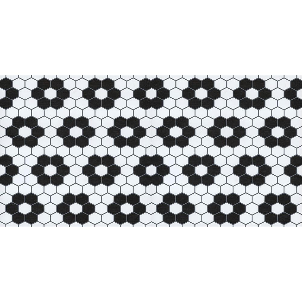 Amazon.com: FloorPops FP3931 Biscotto Peel & Stick Floor Tiles, Black (Pack of 2) : Tools & Home ...