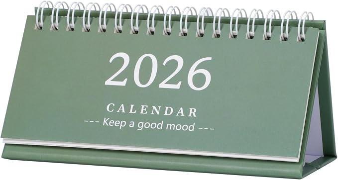 Mini Rectangle Desktop Calendar 2026 Monthly Planner To Do List Planner ...