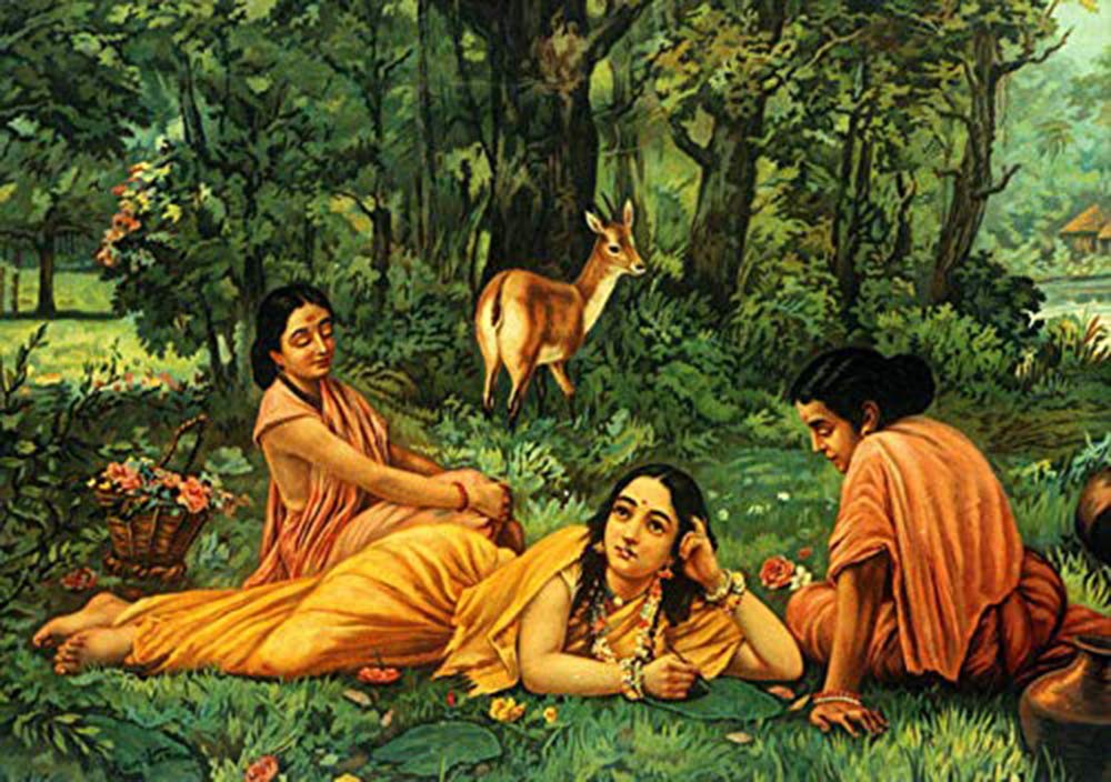 SCPmarts Religious Themed Framed Canvas Print Shakuntala Patralekhan ...