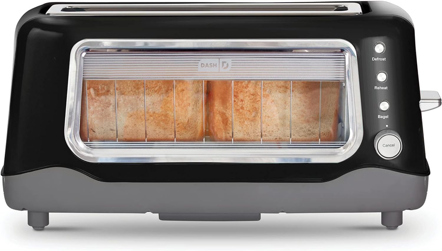 Amazon.com: DASH Clear View Toaster - Compact Design with 7 Browning ...