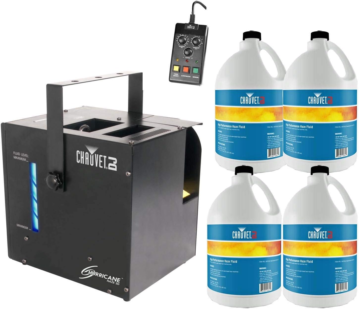 Amazon.com: Chauvet DJ Hurricane Haze 1DX Water Based Haze Machine ...