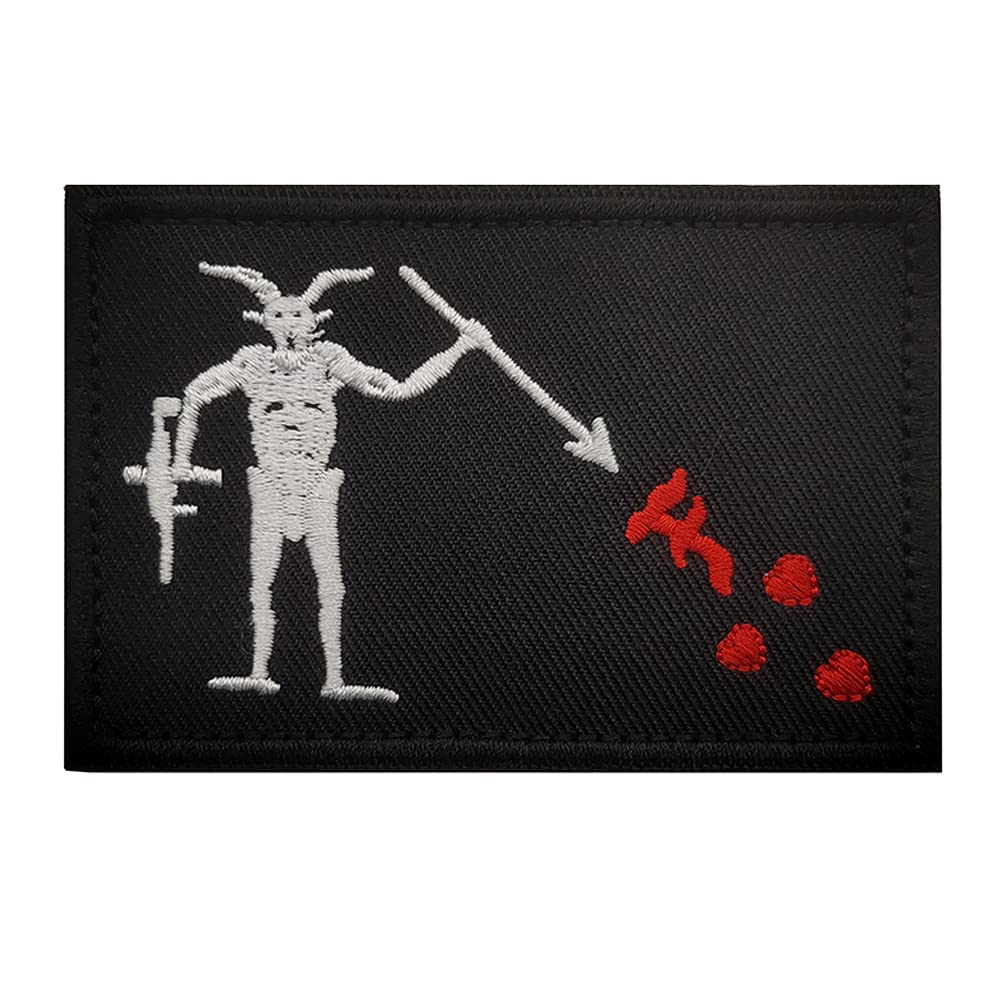 Amazon.com: taifeng Blackbeard Pirate Edward Teach 2x3.5 DEVGRU Navy ...