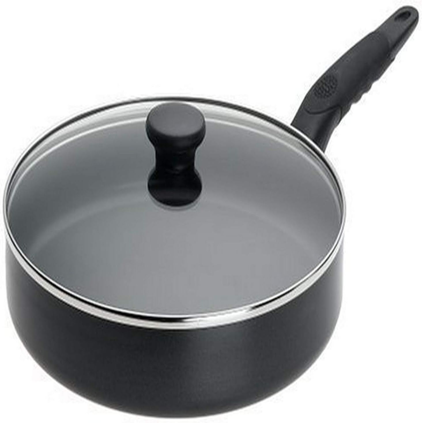 Amazon.com: Mirro Get A Grip Nonstick Fry Pan with Glass Lid Cookware ...