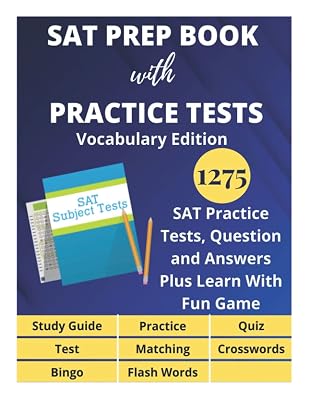 SAT Prep Book with Practice Tests Vocabulary Edition Nepal | Ubuy