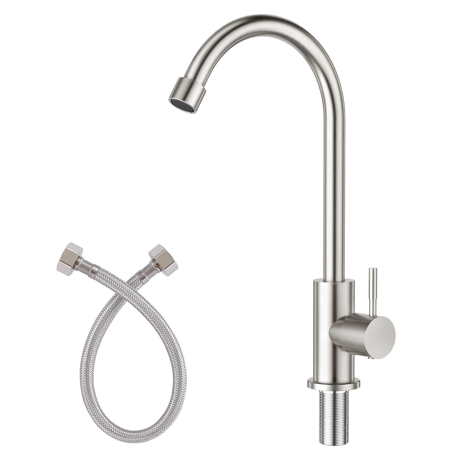 Snapklik.com : CREA Cold Water Only Faucet For Kitchen Bar Outdoor Sink ...