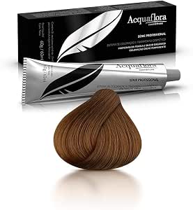 Acquaflora 7.7 Louro Natural Marrom Coloração Permanente 60g | Amazon ...