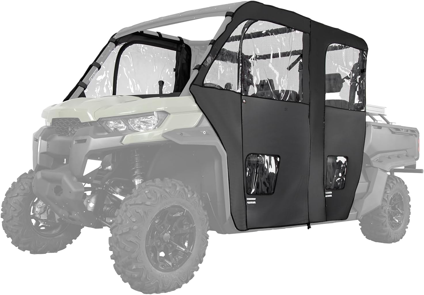 Amazon.com: KEMIMOTO Soft Cab Enclosure Doors with Open Slot for Side ...