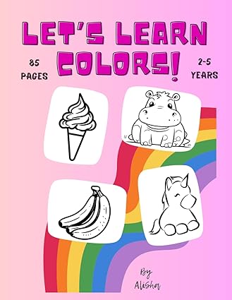 Amazon.com: Let's Learn Colors!: A fun coloring book for kids. Perfect ...