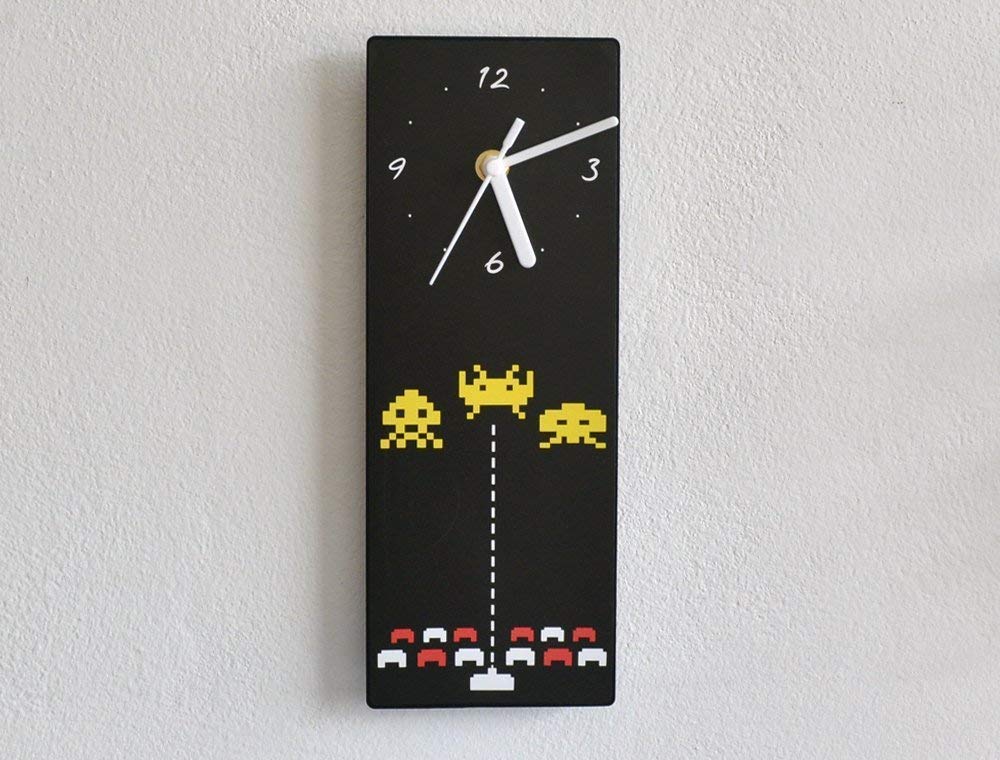 Amazon.com: Space Invaders - I Love The 80s Wall Clocks : Handmade Products