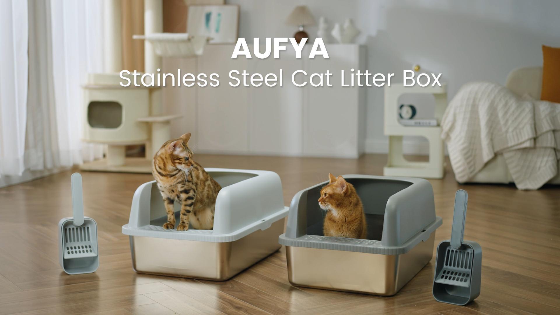 Watch Stainless Steel Cat Litter Box on Amazon Live