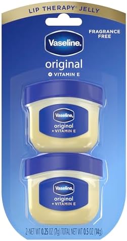 Amazon.com : Vaseline Lip Therapy 2 Pack Original Mini For Dry, Chapped ...