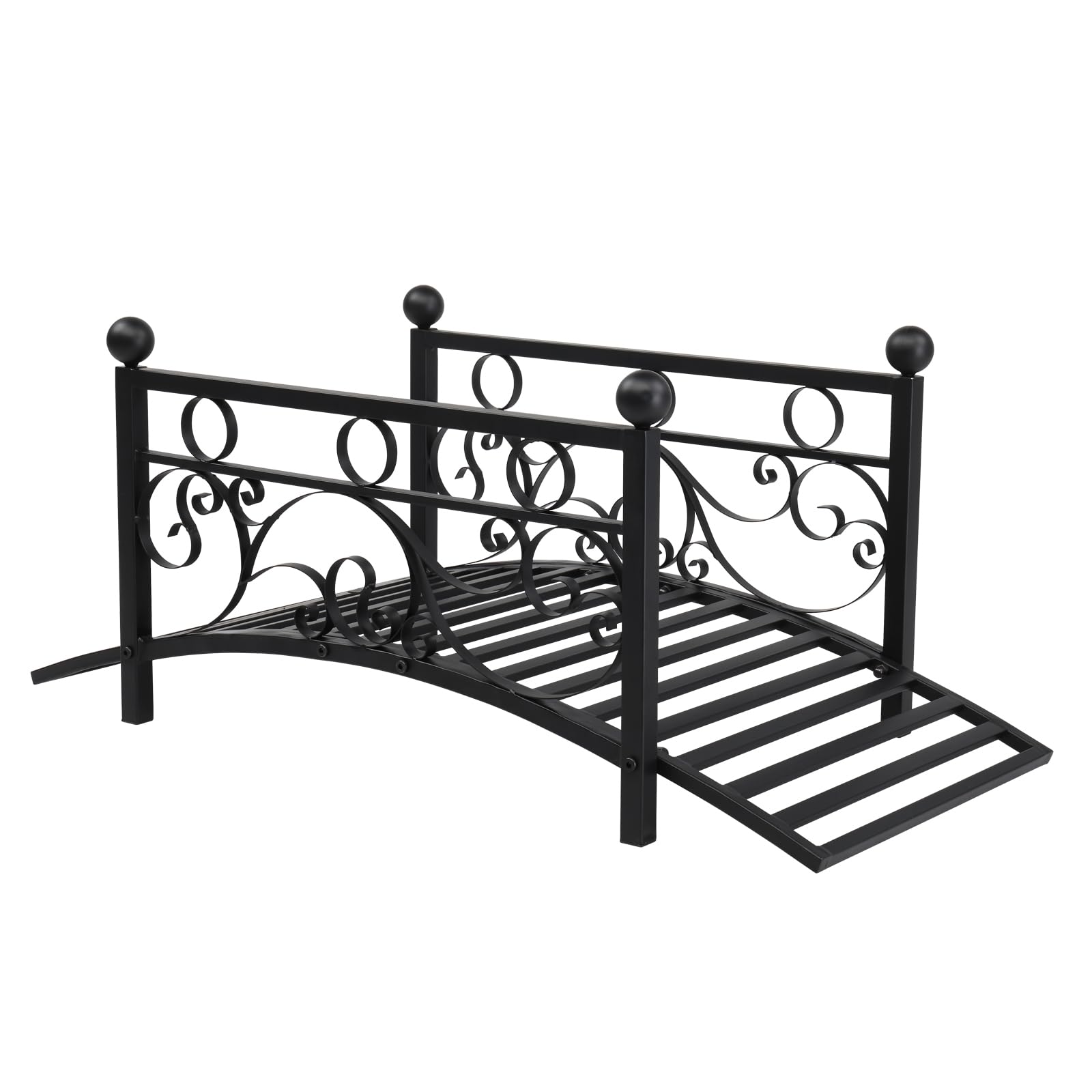Amazon.com : Outvita Metal Garden Bridge for Outdoor, Elegant ...