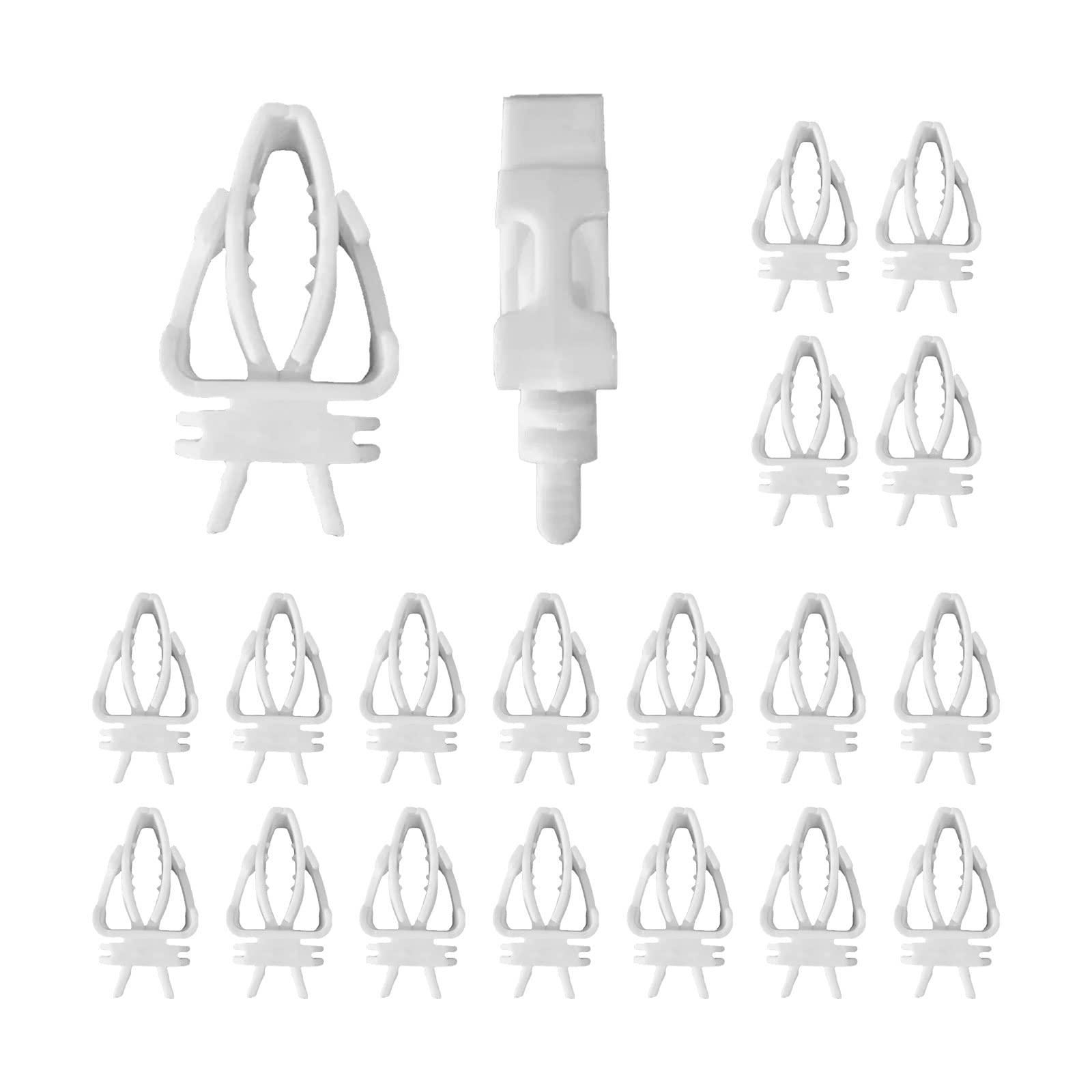 20Pcs Bird Cage Food Holder, Parrot Fruit Vegetable Clips Plastic Pet ...