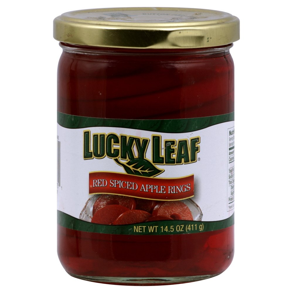 Amazon.com: Lucky Leaf Apple Rings Red Spiced : Grocery & Gourmet Food