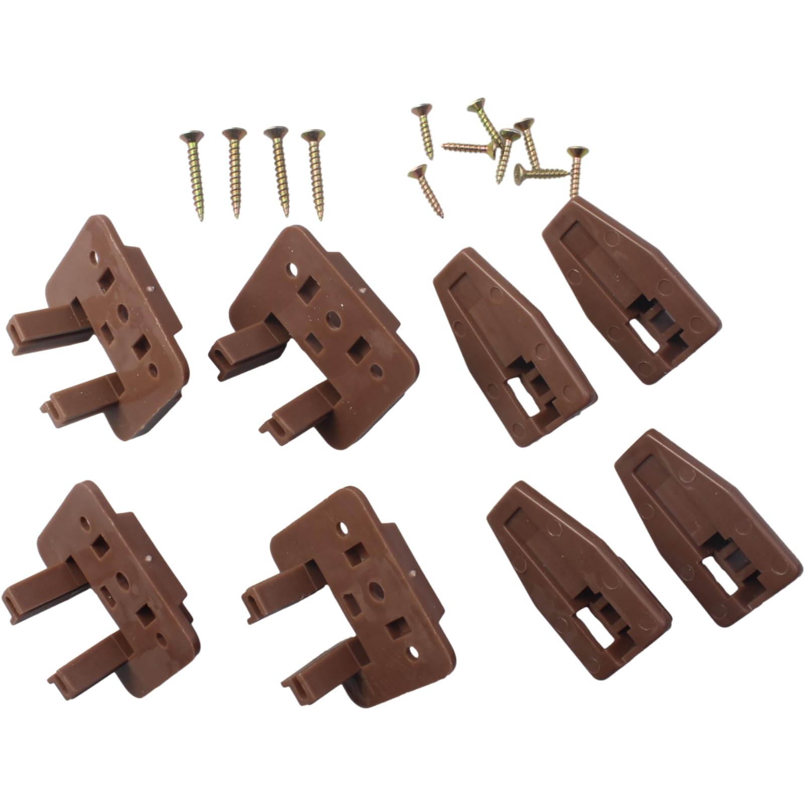 Snapklik.com : FDXGYH 4 Pack Drawer Track Guides Plastic Glides-Drawer ...