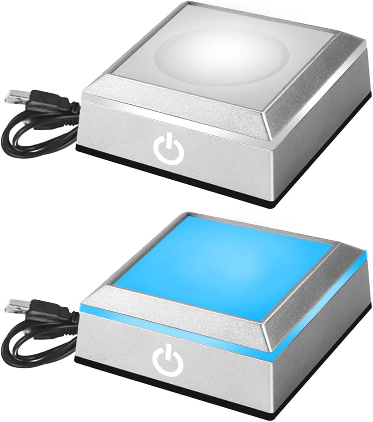 Amazon.com: ASENTE LED Light Base for Crystal and Glass Art - Round LED ...